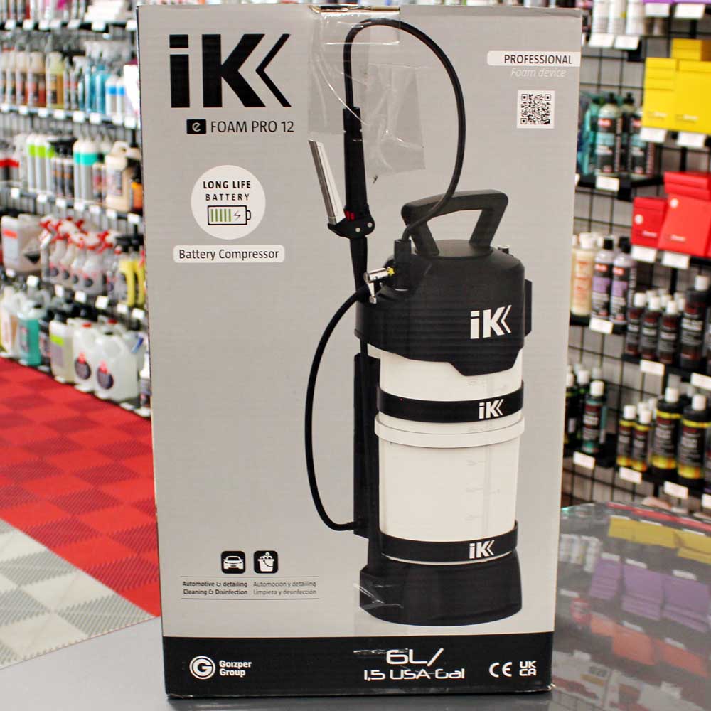 IK e FOAM Pro 12 Battery Powered Foam Sprayer | KC Auto Car Care