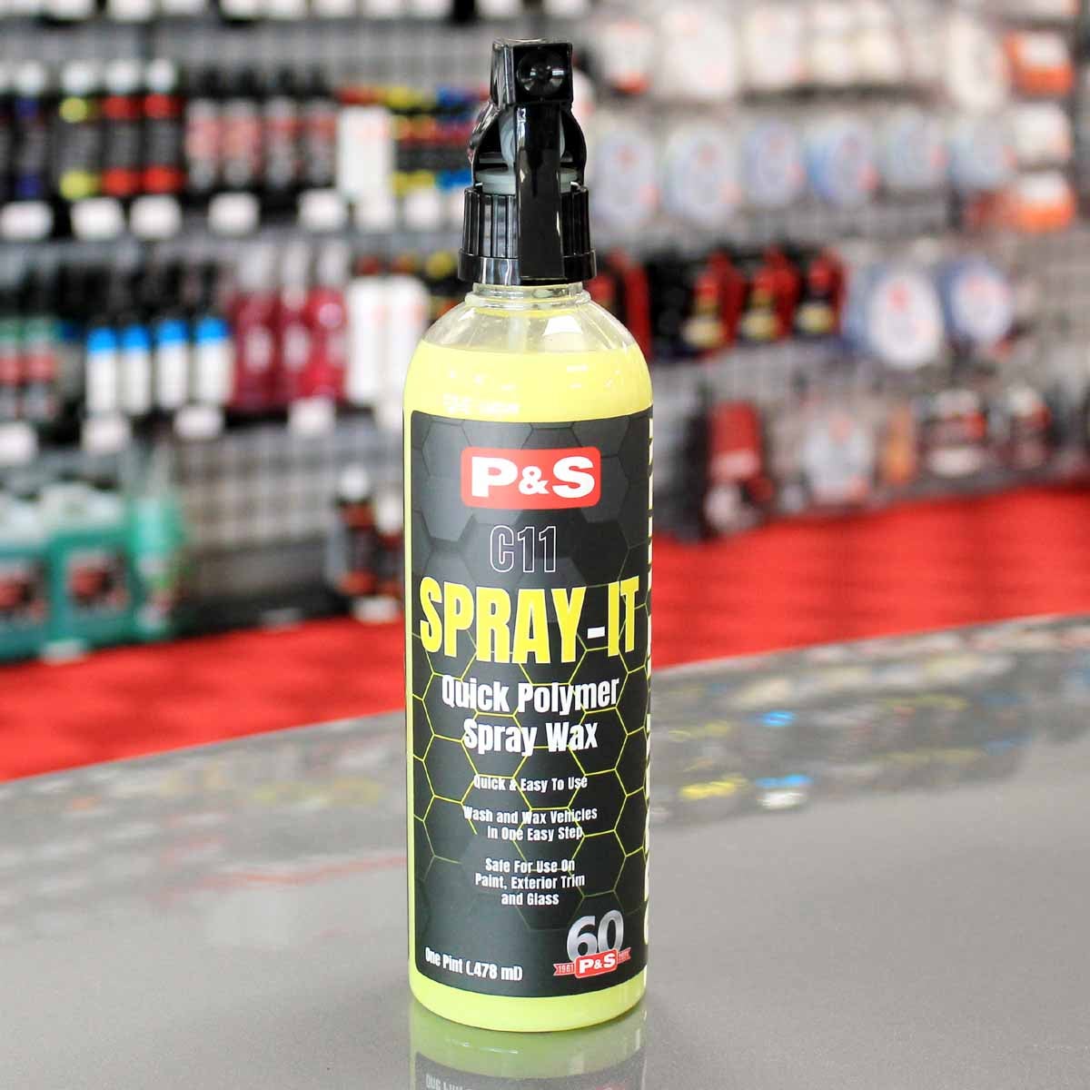P&S Spray-It Quick Polymer Spray Wax | KC Auto Car Care