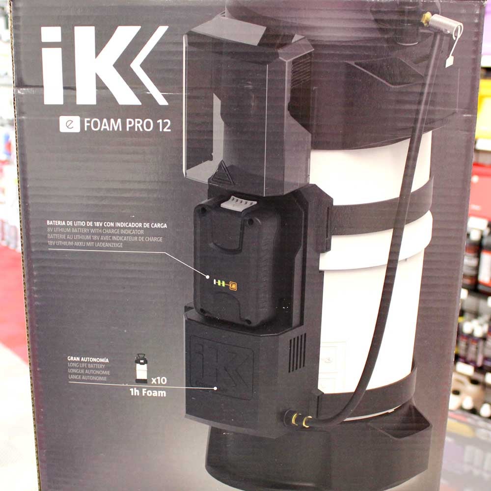 IK e FOAM Pro 12 Battery Powered Foam Sprayer | KC Auto Car Care